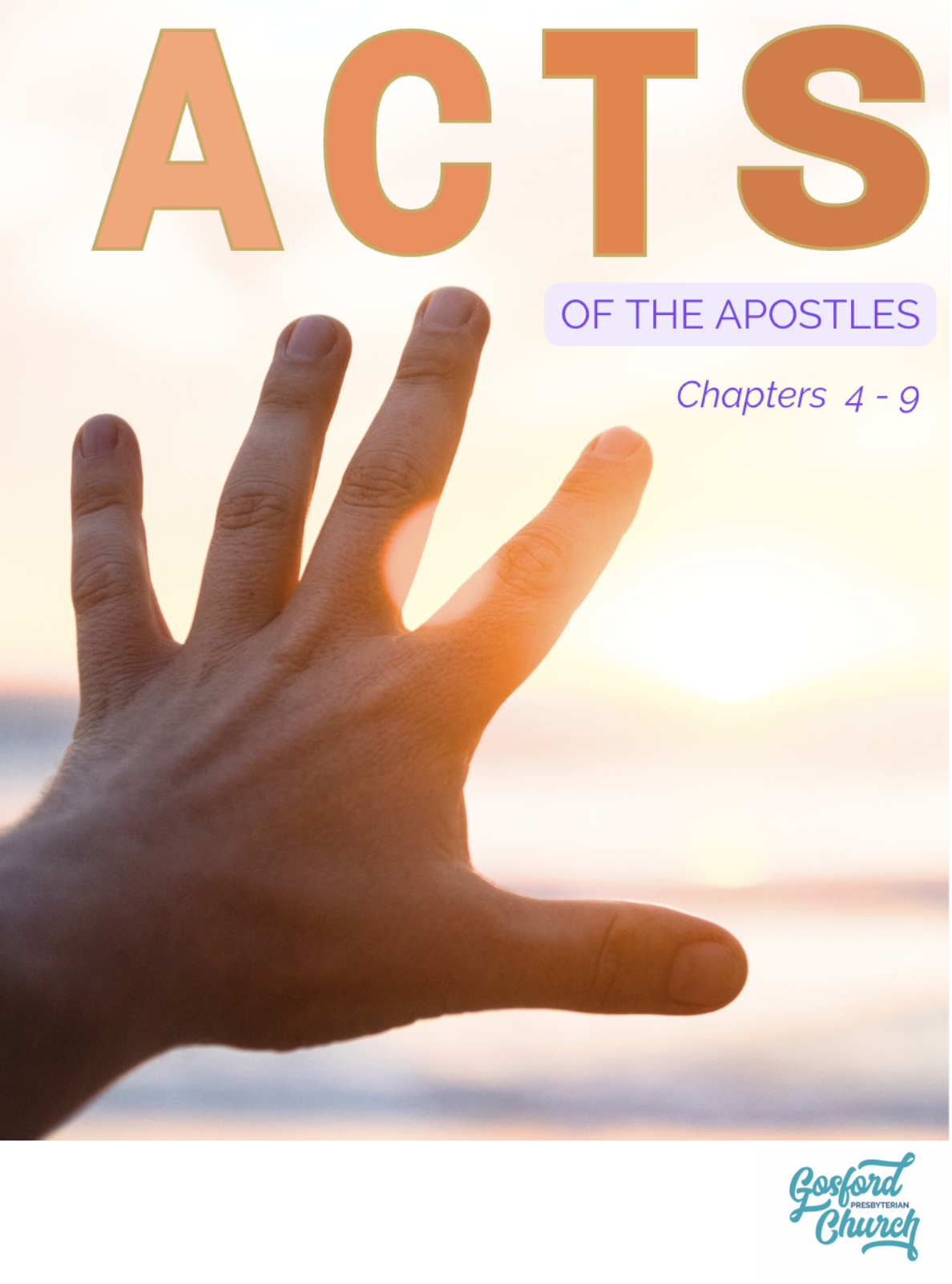 Acts 9:1 - 19a: The Conversion of Saul. | Gosford Presbyterian Church